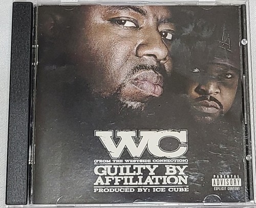 Guilty By Affiliation WC CD Game Snoop Butch Cassidy Ice Cube HTF Rare ...