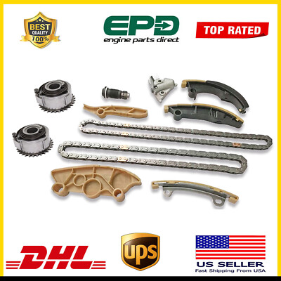 RANGE ROVER EVOQUE JAGUAR 2.0 PT204 TIMING CHAIN KIT & VVTi AJ200 ...