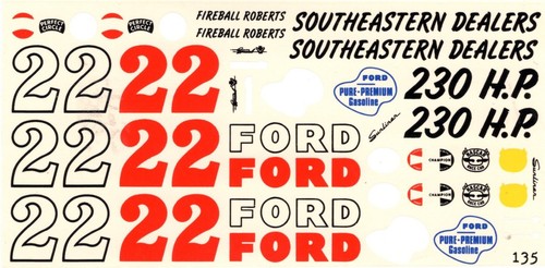 Fred Cady | No. 135 | 1:25th. or 1:24th 1956 Ford Southeastern Dealers ...