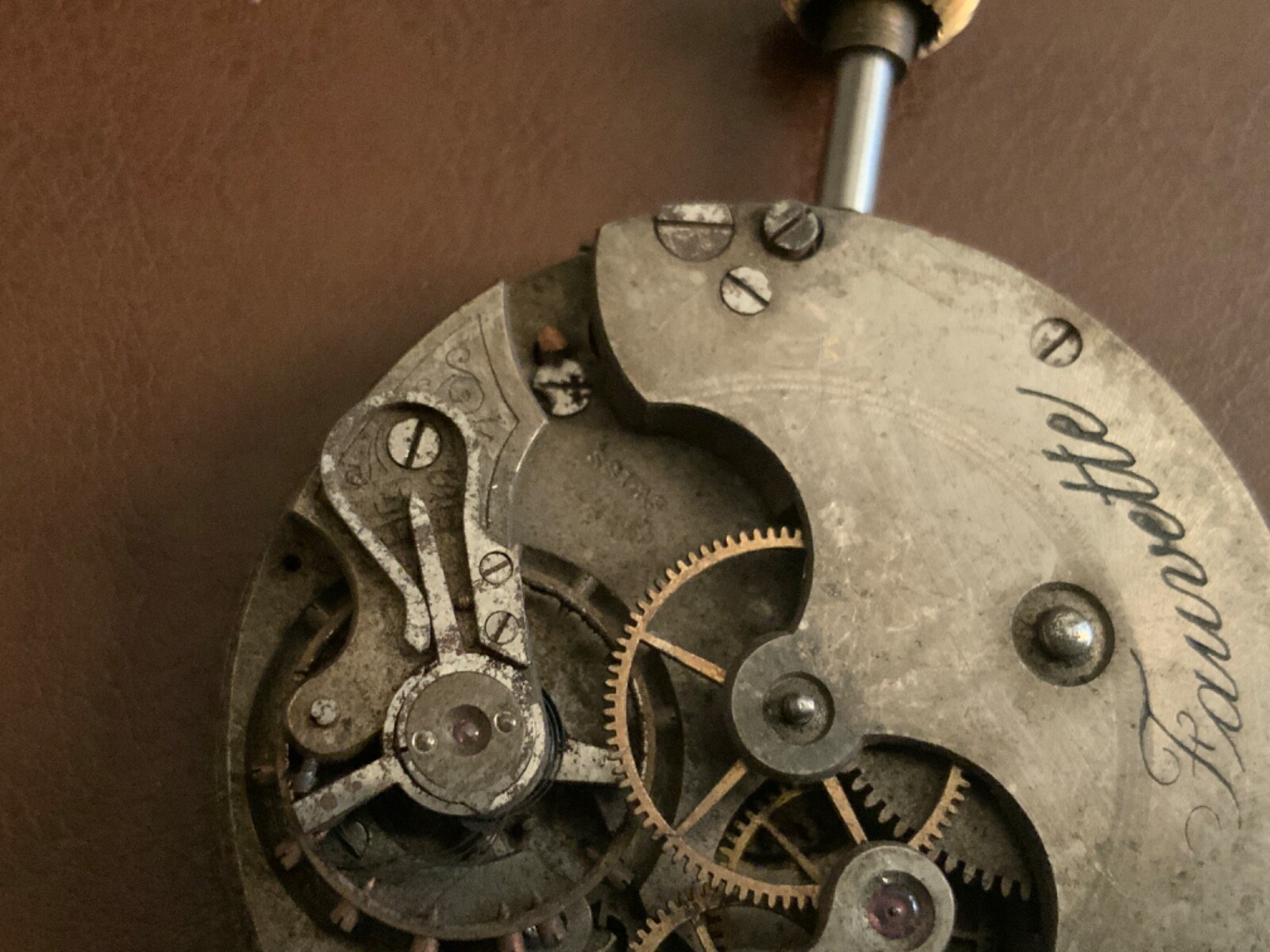 Fauvette Antique Men’s Swiss Pocket Watch Movement | eBay