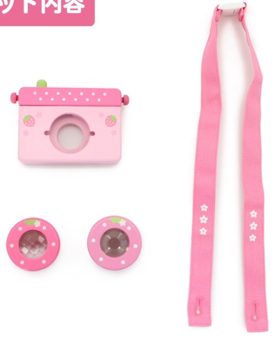 mother garden wooden toy strawberry camera Kawaii Japan💓 | eBay
