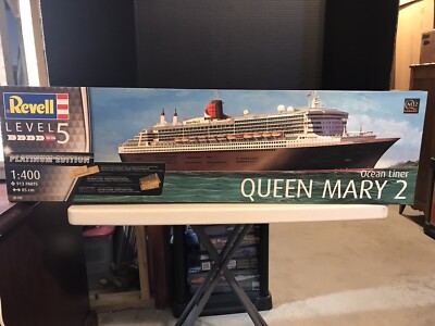 REVELL 05199 QUEEN MARY 2 OCEAN LINER MODEL KIT-NIB-1:400 SCALE | eBay