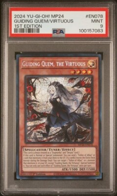 Yugioh! Guiding Quem, The Virtuous - MP24-EN078 - Prismatic Secret Rare ...