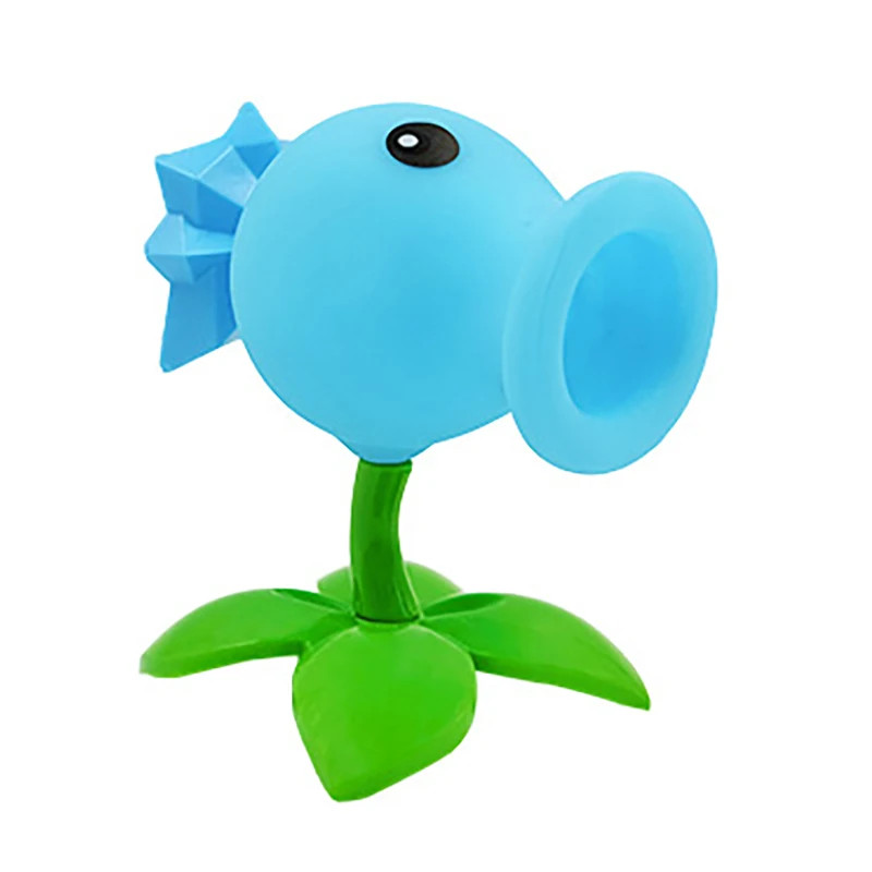 1pcs Plants vs Zombies Peashooter Gatling Pea shooter PVC Zombie Action ...