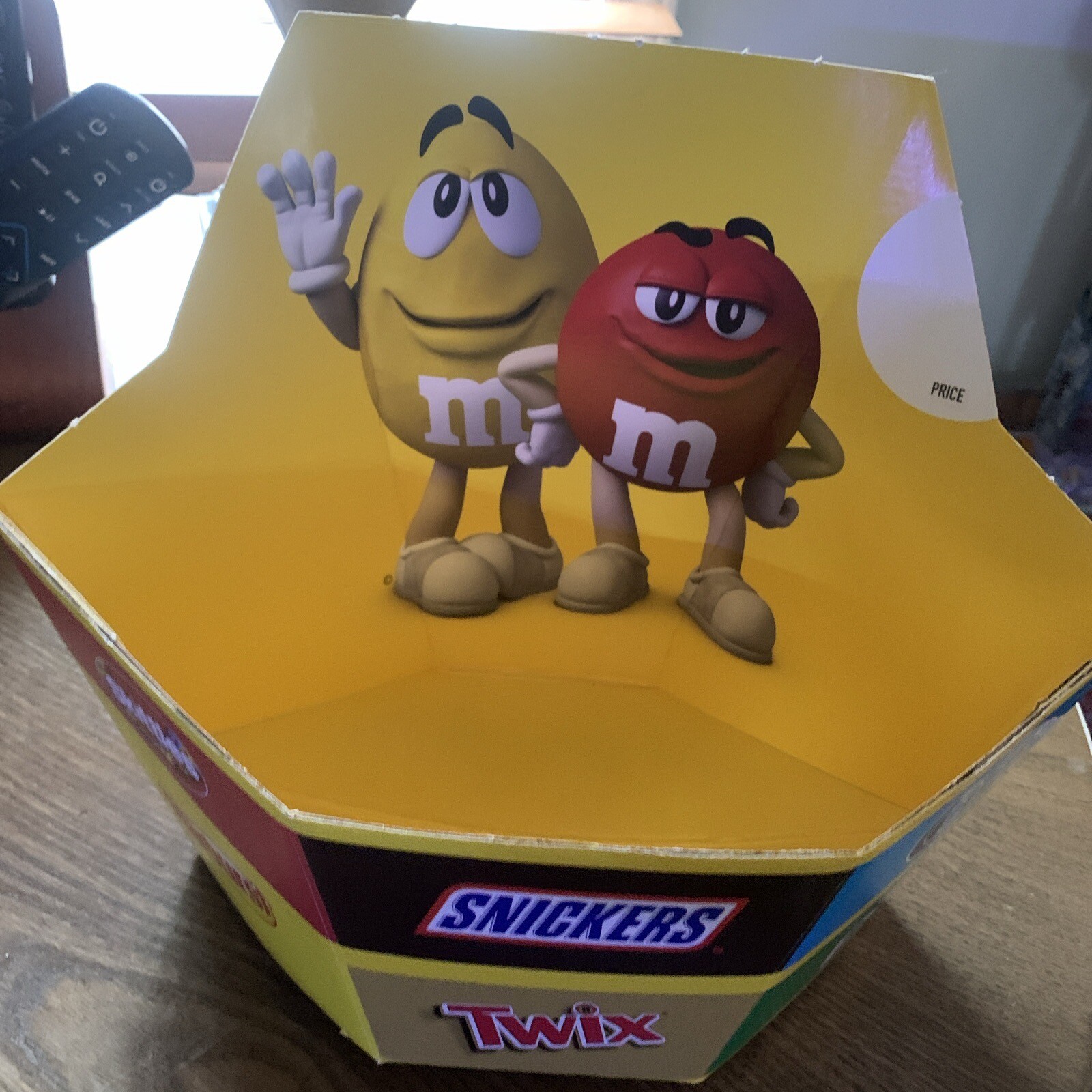 M&M Counter Pod Cardboard Display | eBay