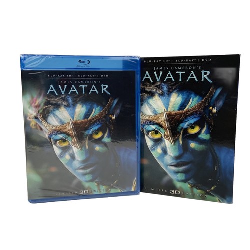 Avatar (Blu-ray 3D, Blu-ray & DVD Combo Pack) 2 Disc Limited Edition ...