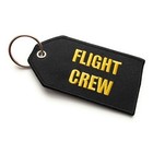 Flight Crew / Do Not Remove From Aircraft Luggage Tag | Medium | Black ...
