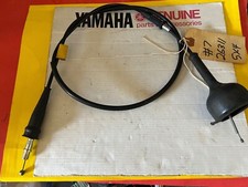 NOS OEM Yamaha 1982 Yz100j 1983 Yz100k Cable Throttle 1 5x3-26311-00 ...