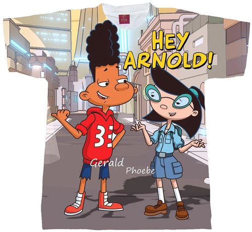 HEY ARNOLD GERALD AND PHOEBE T-SHIRT, CHARLIE BROWN, FELIX THE CAT ...