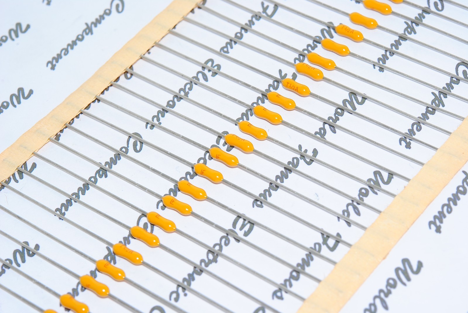 10pcs- Littelfuse 1/2A (500mA 0.5A) 125V pico fuse / Picofuse Axial ...