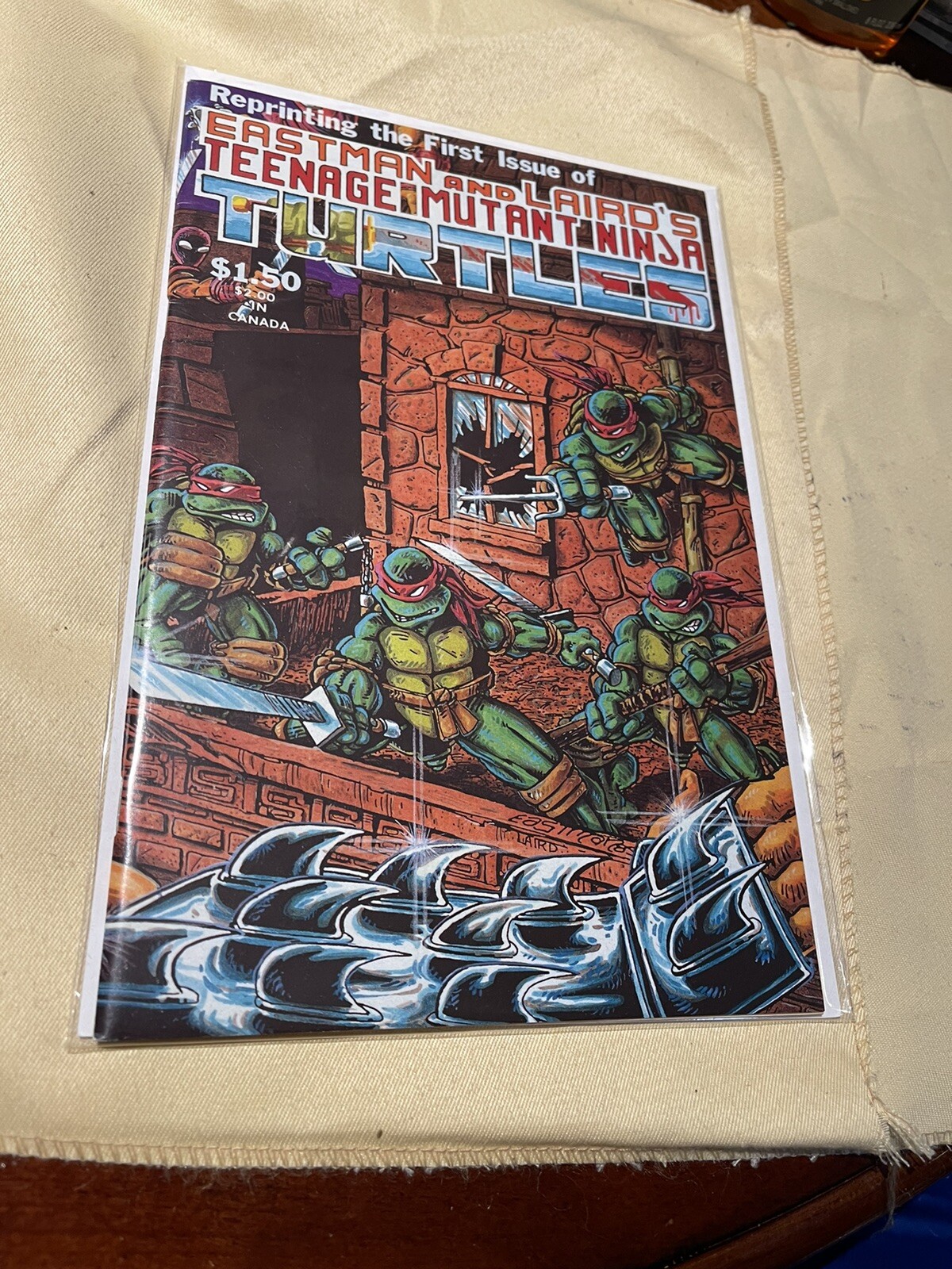 Reprinting the First Issue Eastman and Laird Tmnt(This For 1,2,3,4,5,6 ...