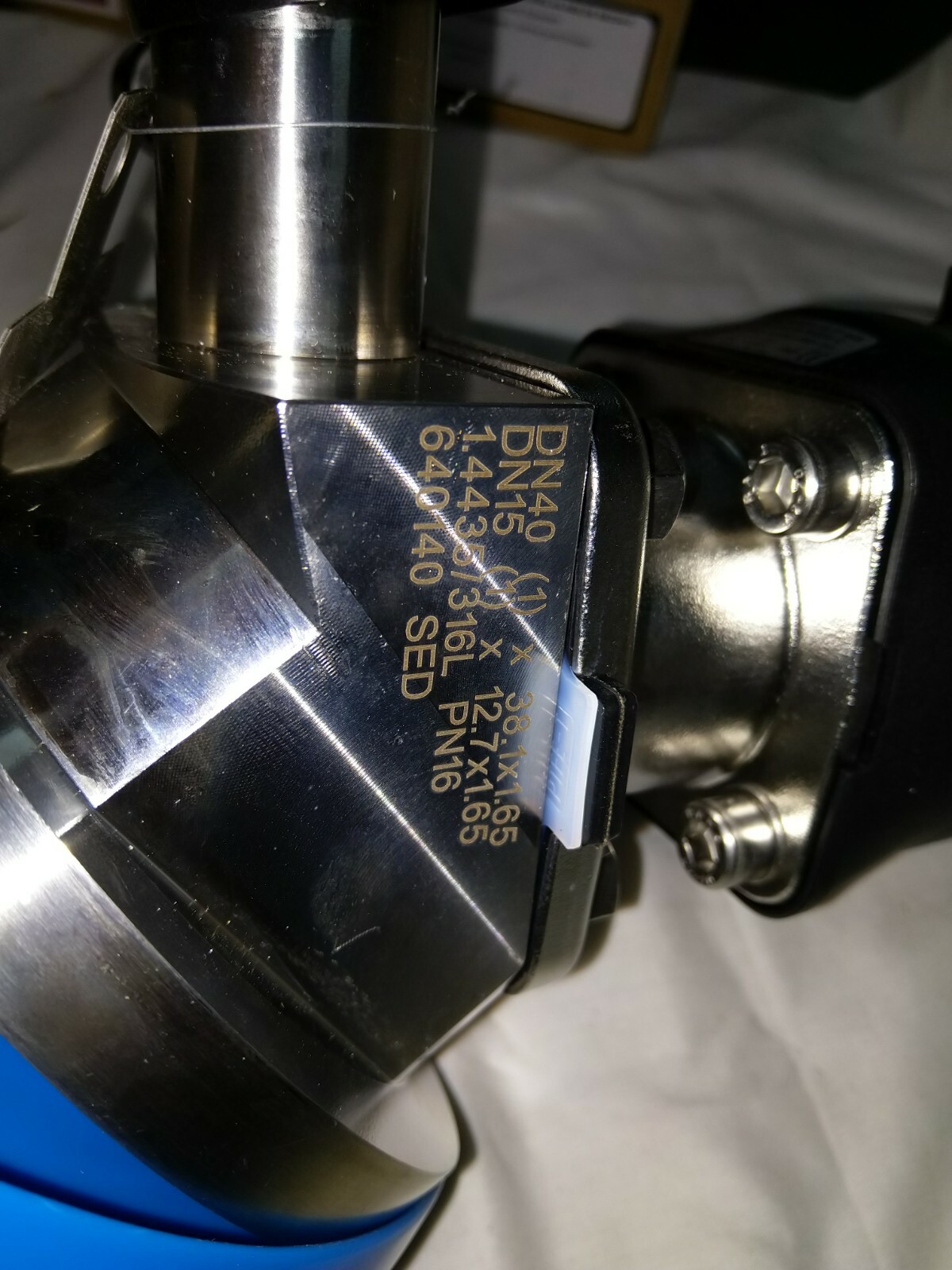 Samson SED Flow Control Valve 395.BZR32.40.77.645.44.4AS.08 S8334-C Dv ...