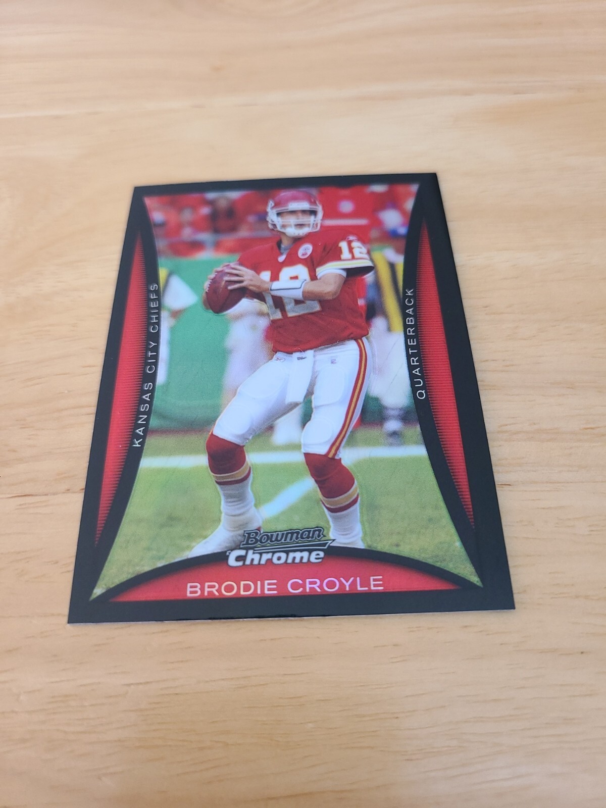 2008 Bowman Chrome Refractors #BC129 Brodie Croyle CHIEFS $$$ | eBay