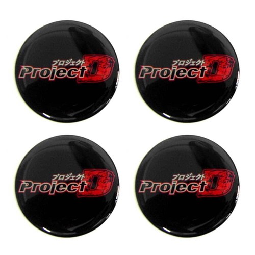 1set/4pcs. 50 , 64 mm. Lenso project D Sticker Rasin Emblem Logo Decal ...