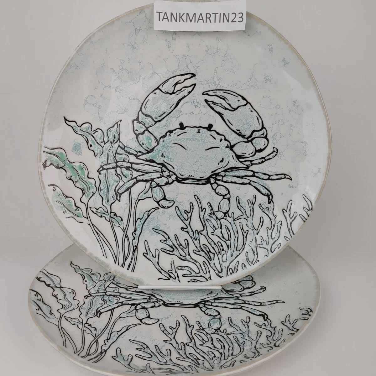 Blue Crab Dinner Plates