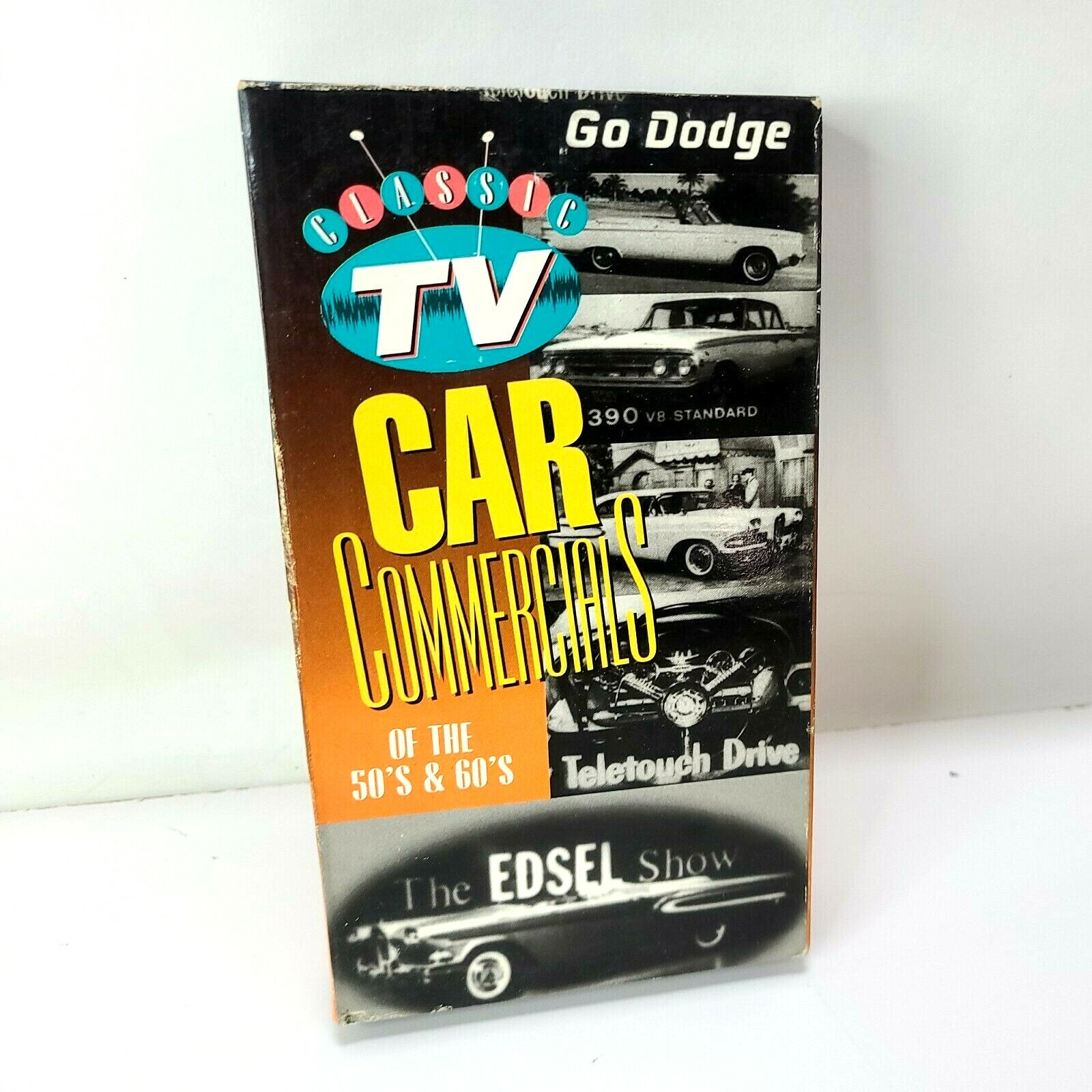 Classic TV Car Commercials of the 50's & 60's VHS Tape 1993 Alpha Video ...