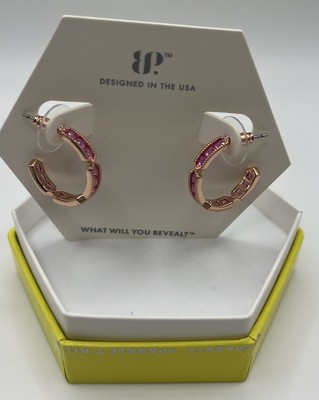 Bomb Party She’s Fire And Ice Farmhouse style Hoop Earrings RBP7052 | eBay