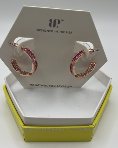 Bomb Party She’s Fire And Ice Farmhouse style Hoop Earrings RBP7052 | eBay