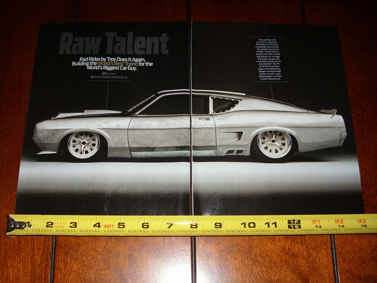 Rad Rides 69 Torino 1969 Torino Talladega With A Twin Turbo Coyote V8