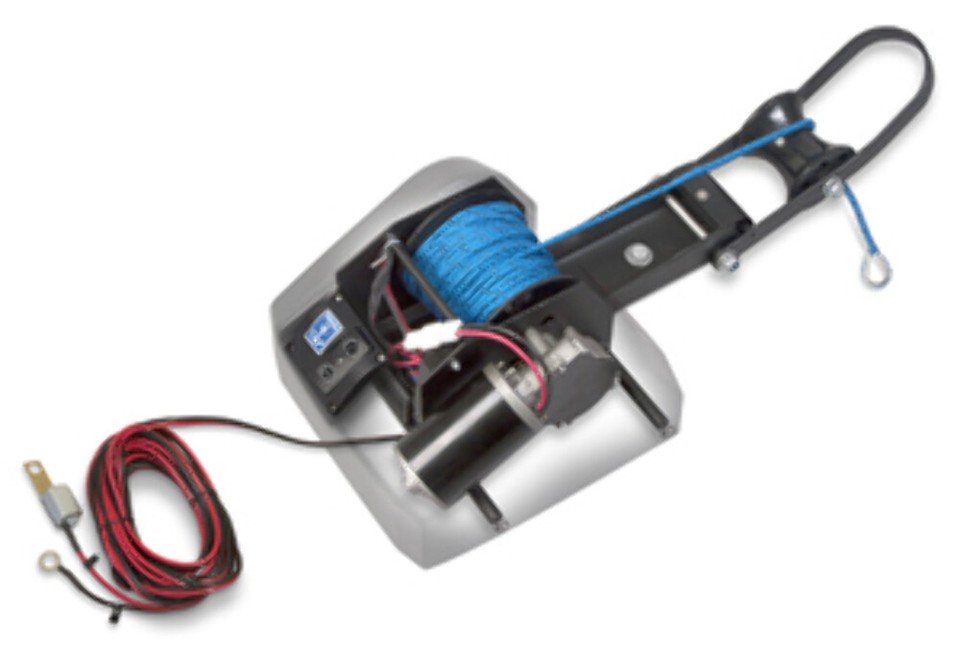 TRAC Pontoon T10109-G3 Electric 12V Anchor Deck Winch 35Lb Freshwater ...