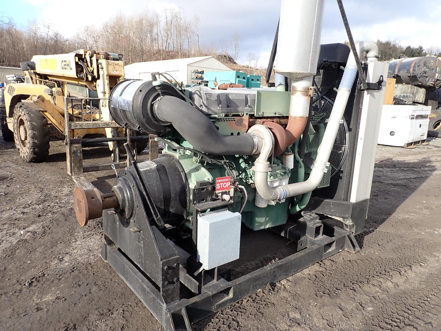 Volvo TAD1642GE Turbo Diesel Engine POWER UNIT! PTO Clutch TAD1642 | eBay