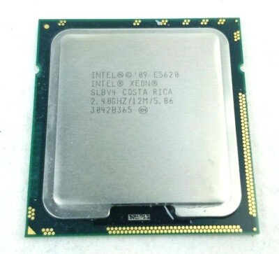 Intel Xeon E5620 SLBV4 Quad-Core 2.4GHz Server Processor CPU | eBay