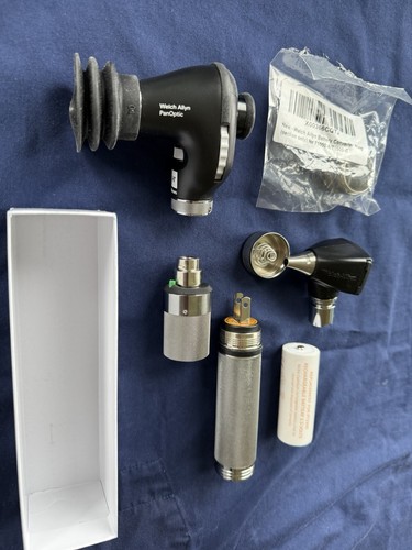 PanOptic Plus Full Kit W/ NiCad Handle, C Adapter & Otoscope | eBay