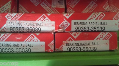 GENUINE TOYOTA BEARING, MAN TRANSAXLE, OUTPUT SHAFT OEM# 90363-35039 | eBay