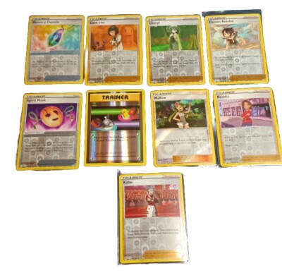Pokemon Trainer Bundle - Nine (9) Reverse Holo Trainers including ...