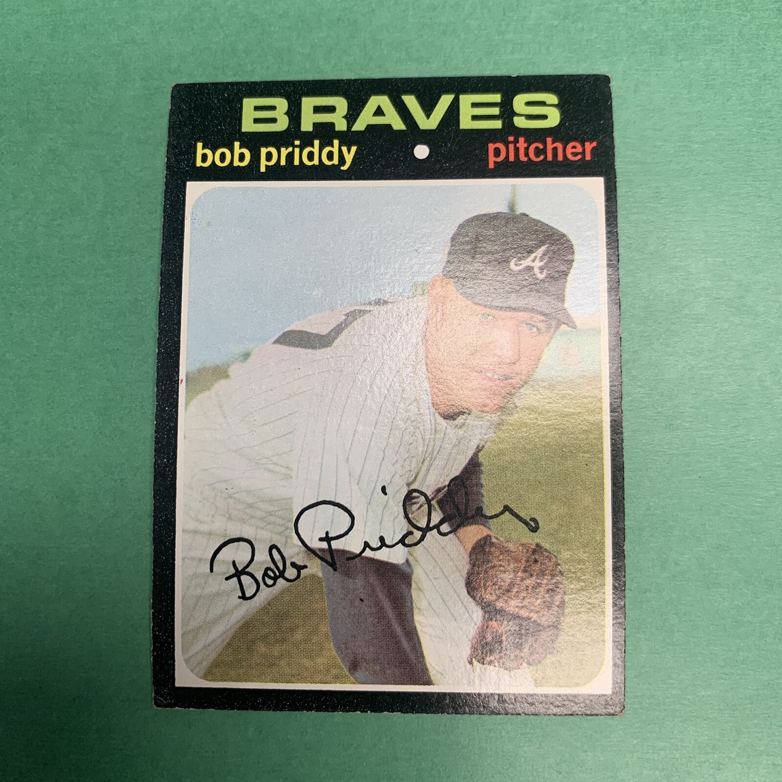 1971 Topps Bob Priddy # 147 Atlanta Braves Baseball Card | eBay