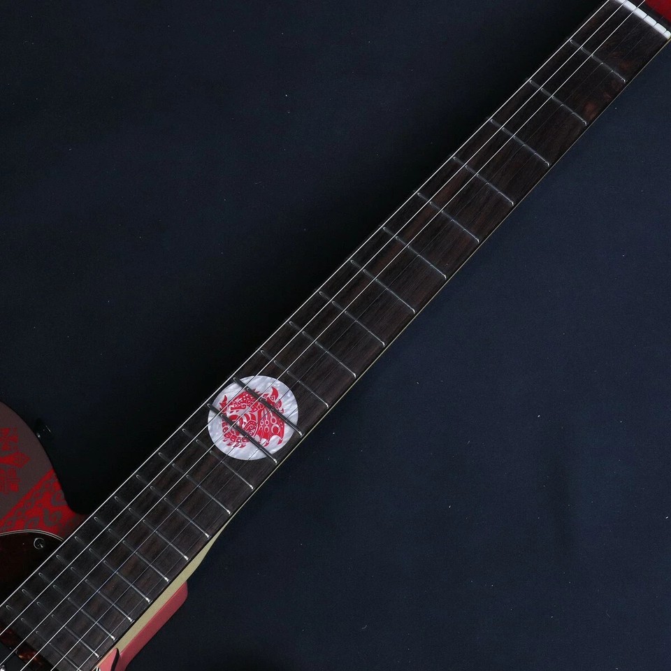 Fender Monster Hunter Rathalos Telecaster Rathalos Red MADE IN JAPAN w ...