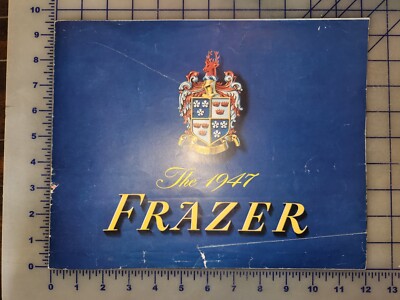 1947 Frazer Folder Brochure Original | eBay