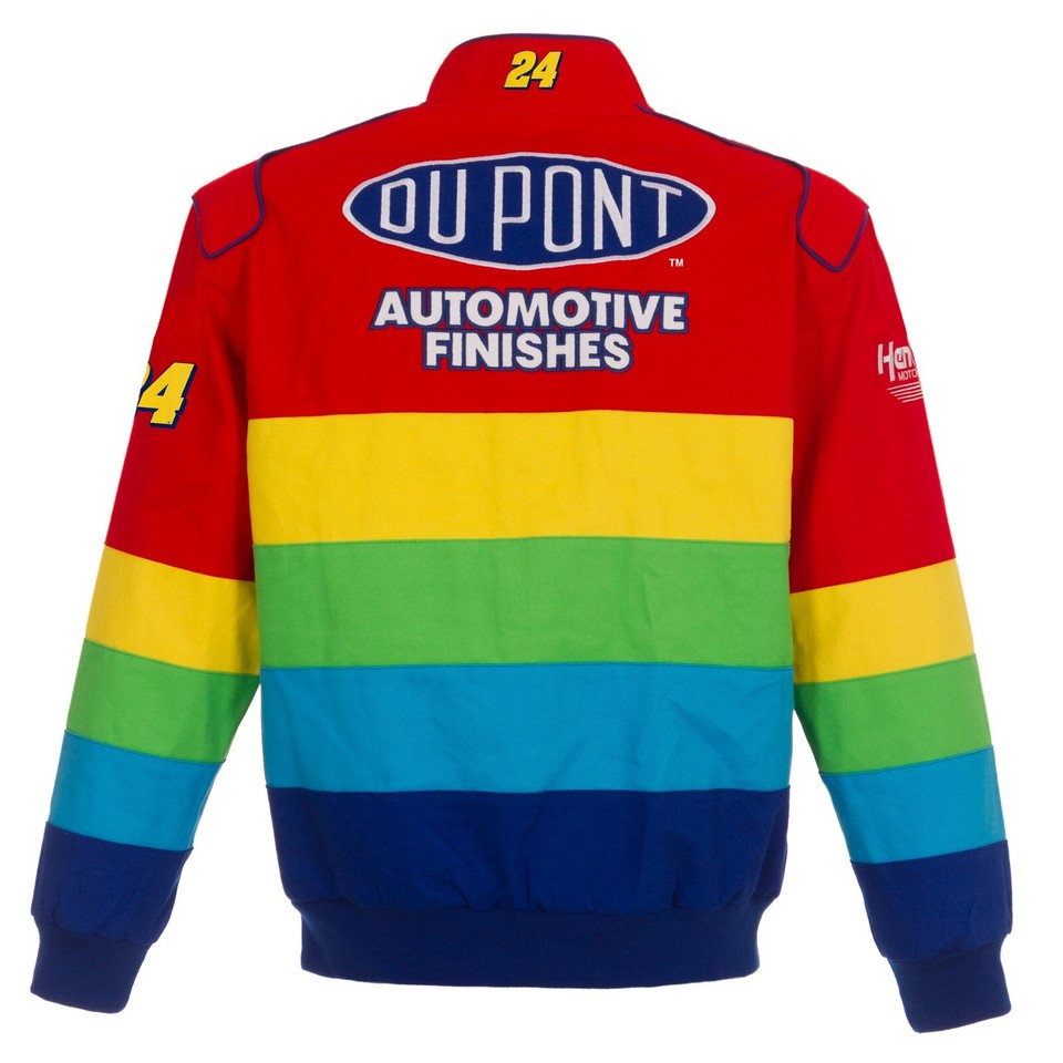 Nascar Jeff Gordon Dupont Uniform Cotton Jacket JH Design Authentic New ...