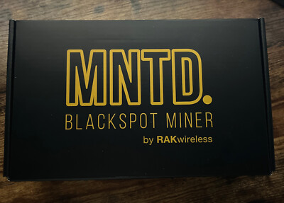 BELOW RETAIL MNTD RAK Helium Miner BLACKSPOT Hotspot WITH SD Card | eBay