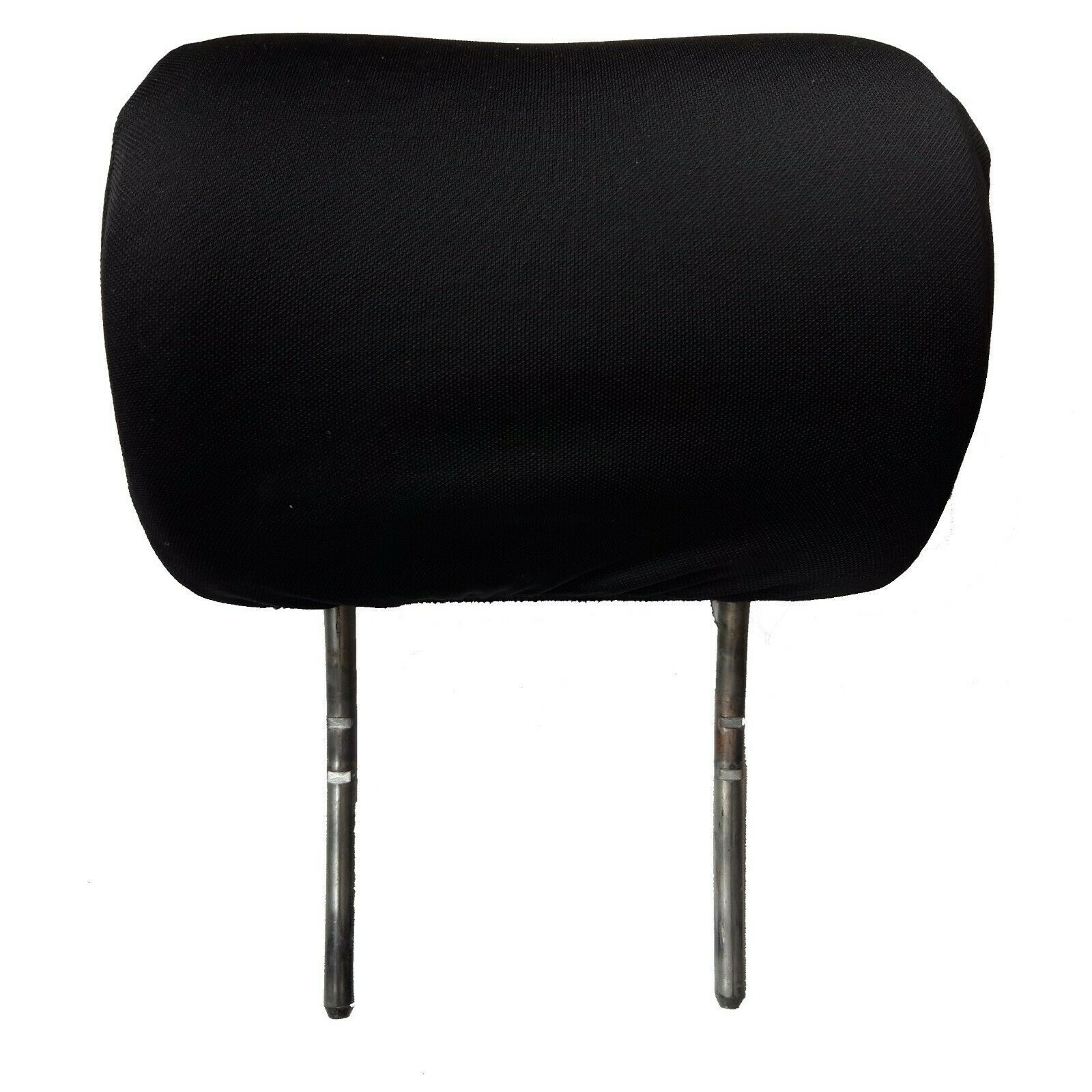 Pair 2 Black Headrest Covers For Car Van Bus Two Head Rest Covers Pad ...