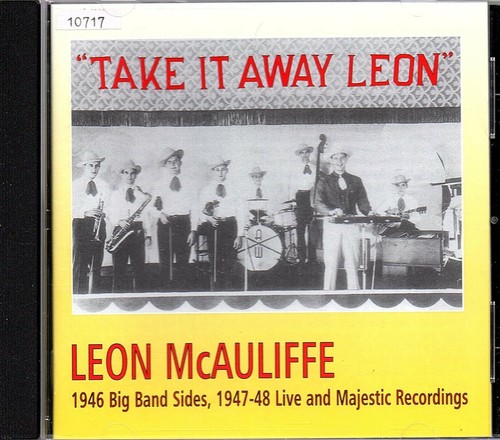 LEON McAULIFFE CD HARLEQUIN " TAKE IT AWAY LEON " [UK] | eBay