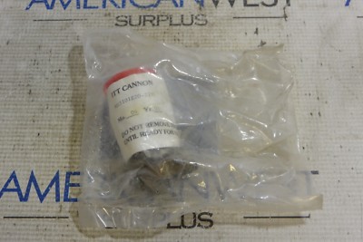 MS3101E20-27SY ITT Cannon 5 Pin Connector NEW | eBay