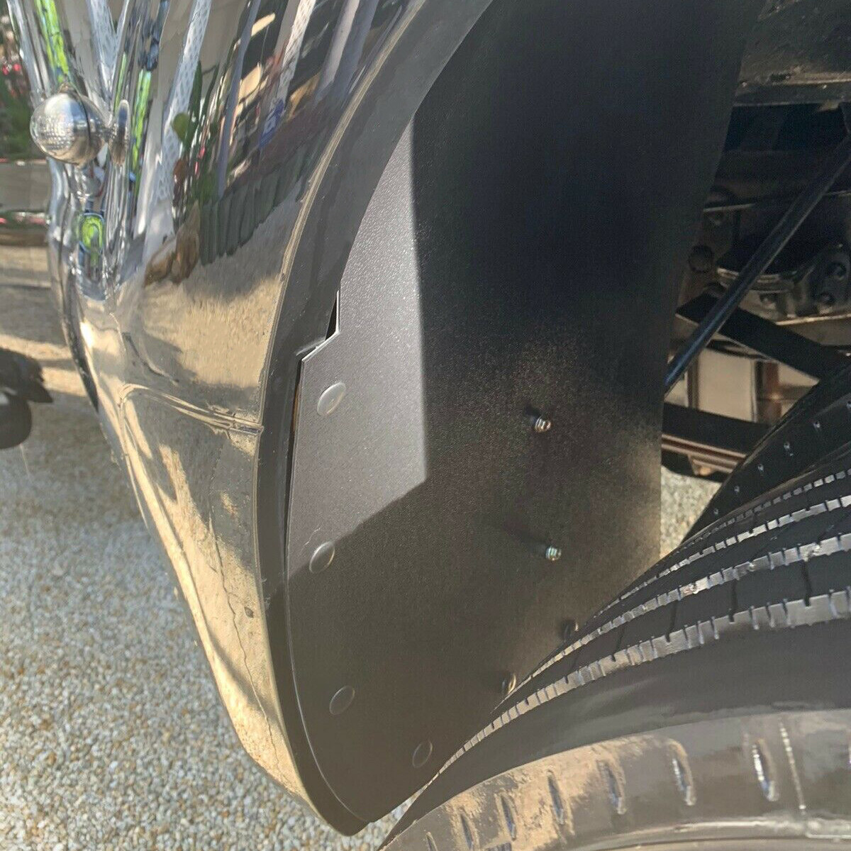 Dually Left Right Rear Bed Inner Fender Liner Set Fits 99-10 Ford F350 ...