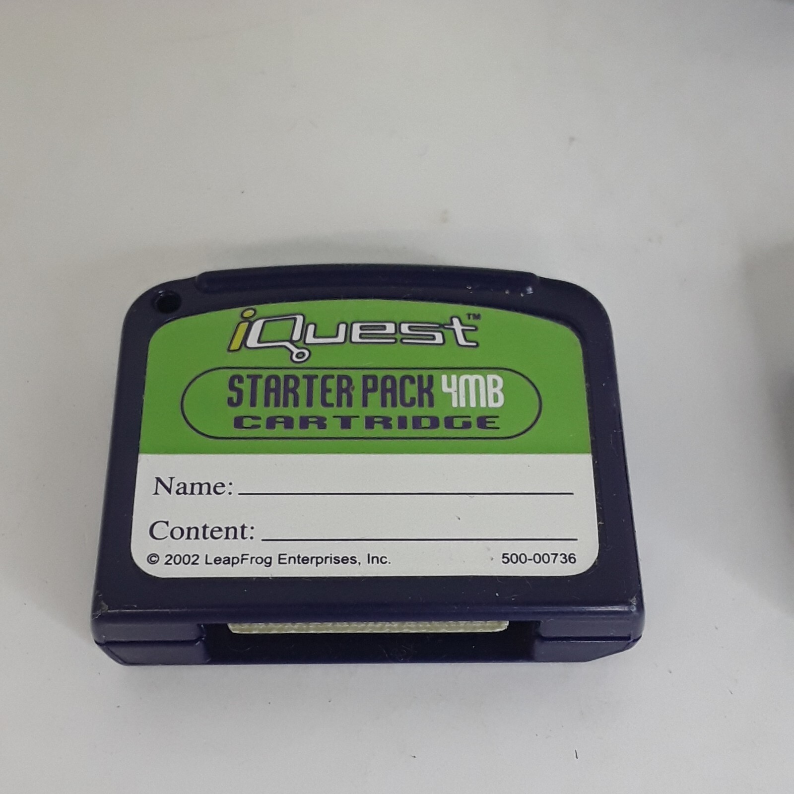 LeapFrog IQuest Mind Station Quantum Leap 2001 CD 3 Cartridges Instructions | eBay