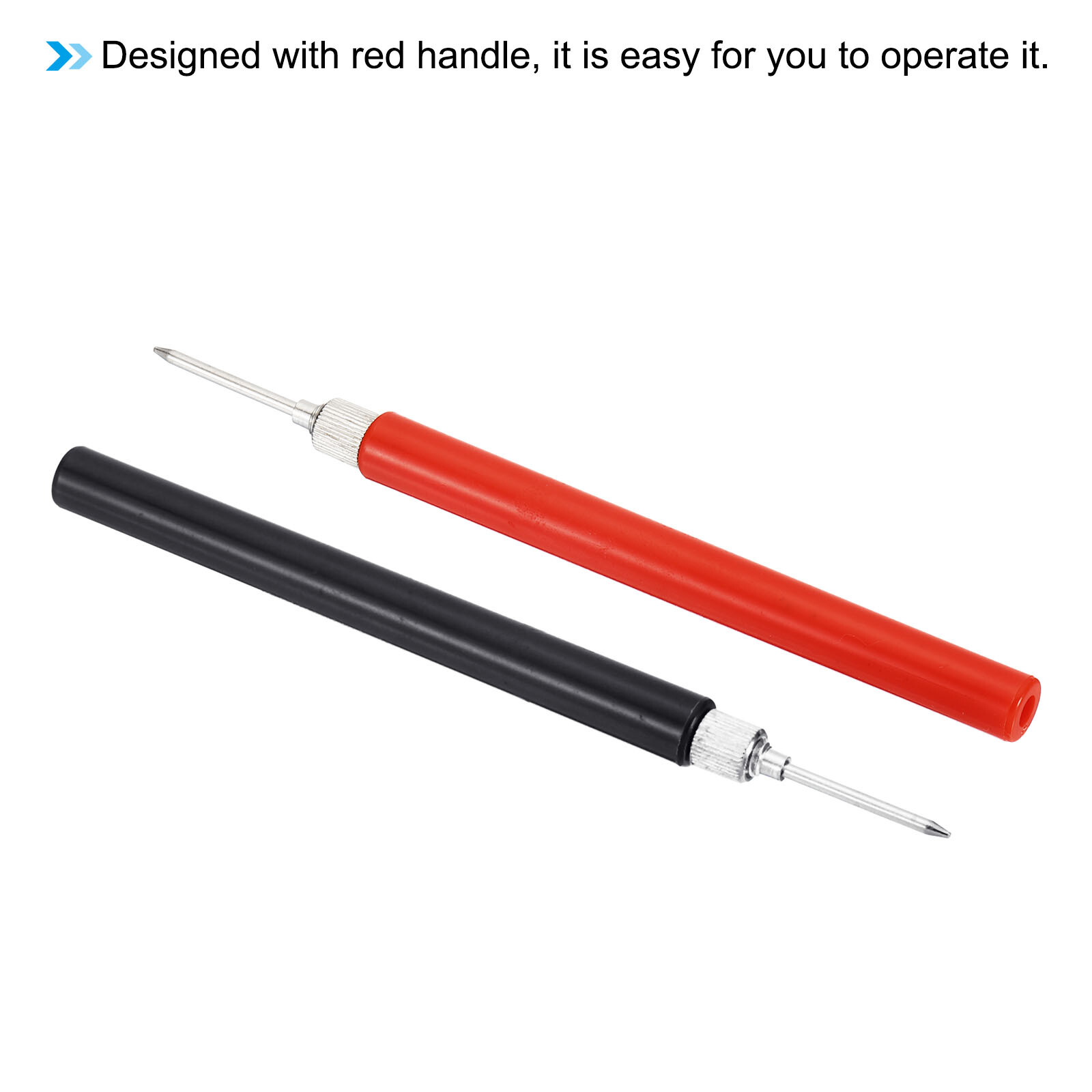 2mm Test Probes, 4 Pcs Multimeter Test Lead Extention Probe Needle, Red ...