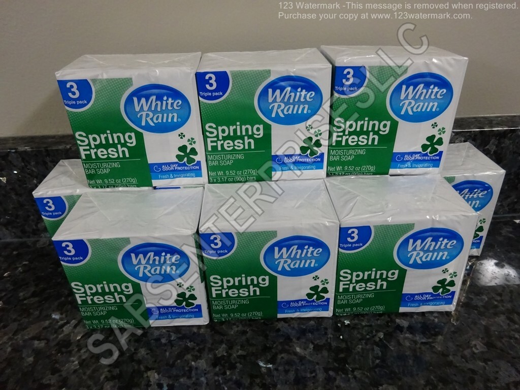 30 White Rain SPRING FRESH Bar Soap 3.17 oz. Moisturizing Bars (10 ...