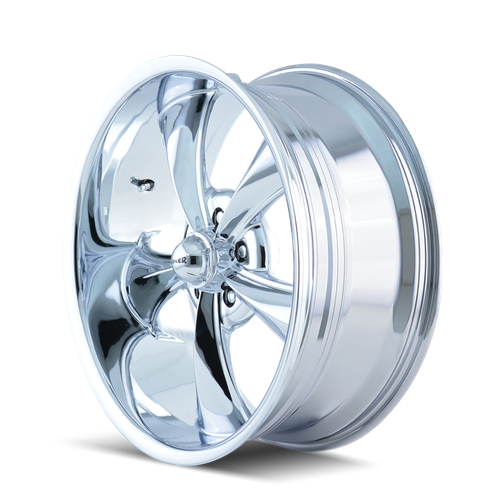 4 New 18x9.5 Ridler Style 695 Chrome 5x127 5x5 ET6 Wheel Rim ...