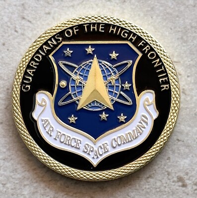 AIR FORCE SPACE COMMAND Challenge Coin | eBay