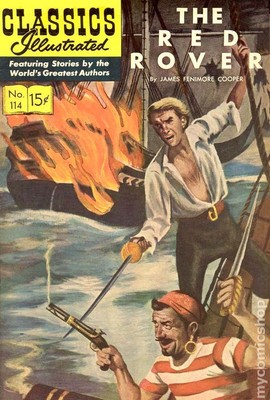 Classics Illustrated 114 The Red Rover #2 VG/FN 5.0 1967 Stock Image ...