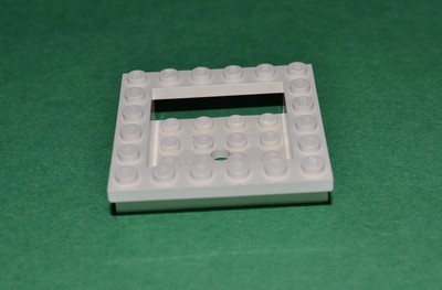 white Lego specialty part - 6X6 - combined shipping (WHT25) | eBay