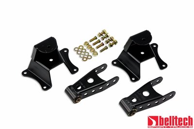 Belltech 73-87 Chevy C10 4" Rear Drop Shackles & Hangers | eBay