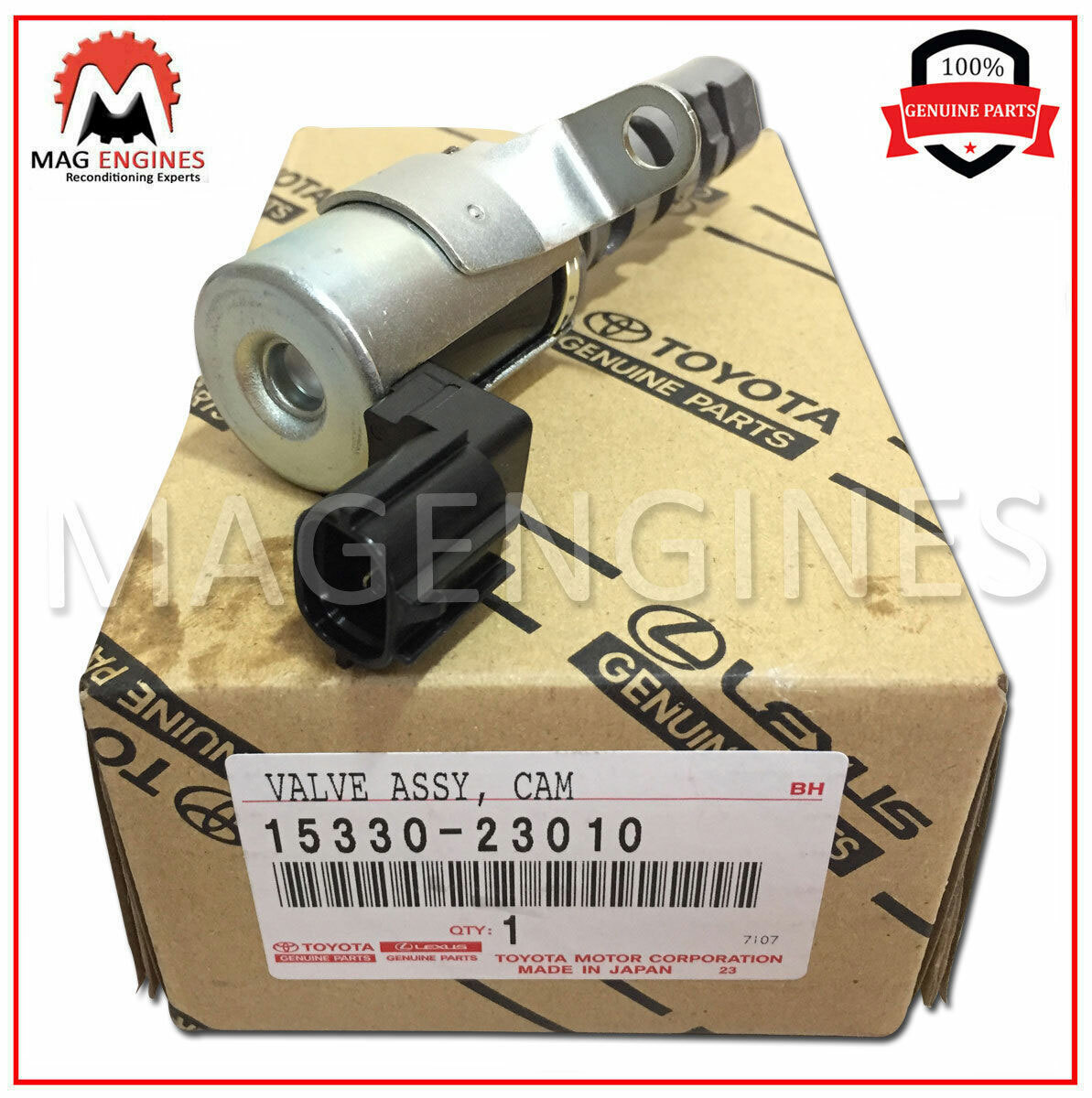 1533023010 Genuine Toyota Valve ASSY Cam 15330-23010 OEM for sale ...