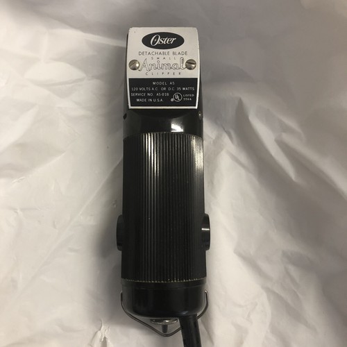 OSTER Model A5 Small Animal Clippers a5-01b USA No Blade | eBay