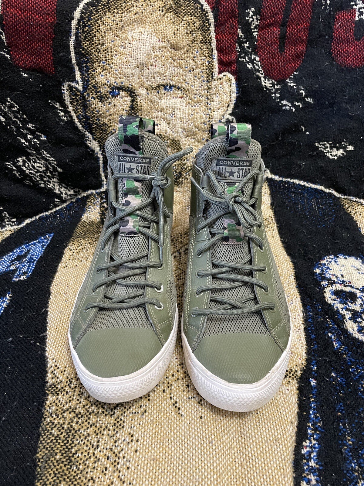 Converse Ctas Ultra Mid Lightweight Army Green Street… - Gem