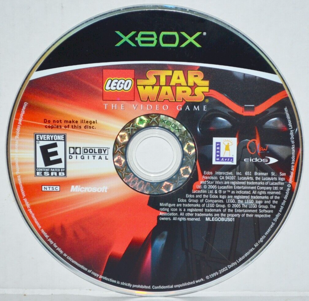 LEGO Star Wars (Original Microsoft Xbox, 2005) Star Wars 1 I Video Game ...